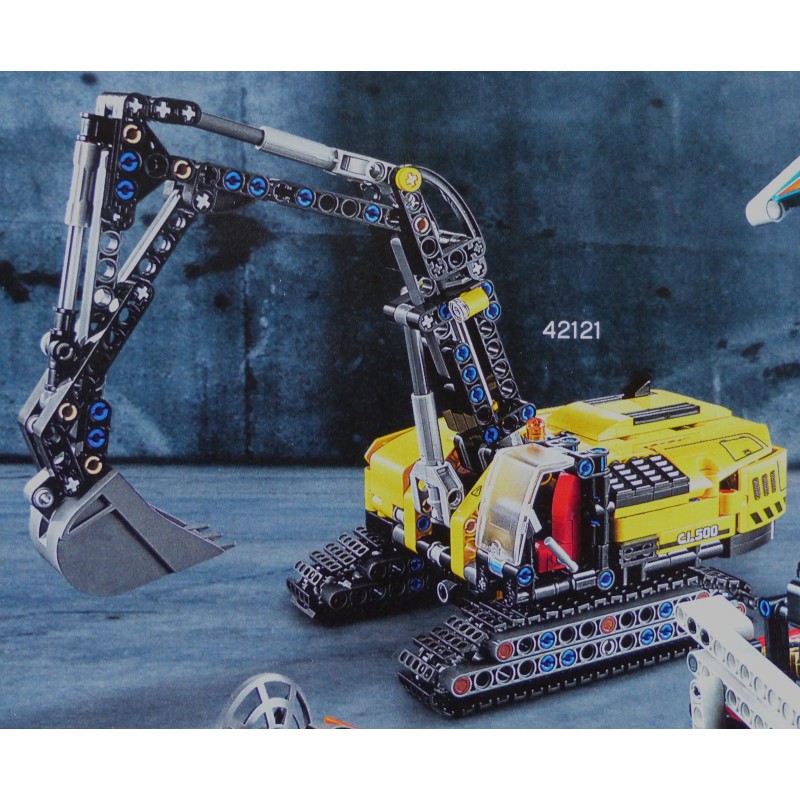 Lego - Lego Technic Heavy Duty Excavator (42121) | Technic :: Μπιζζζ!