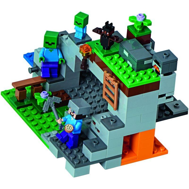 Lego - Lego Minecraft The Zombie Cave (21141) | Minecraft :: Μπιζζζ!
